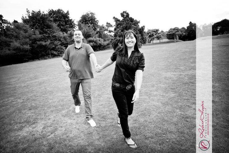 Julie and Dan's pre wedding photo shoot at Wetton Gardens, Purley ...